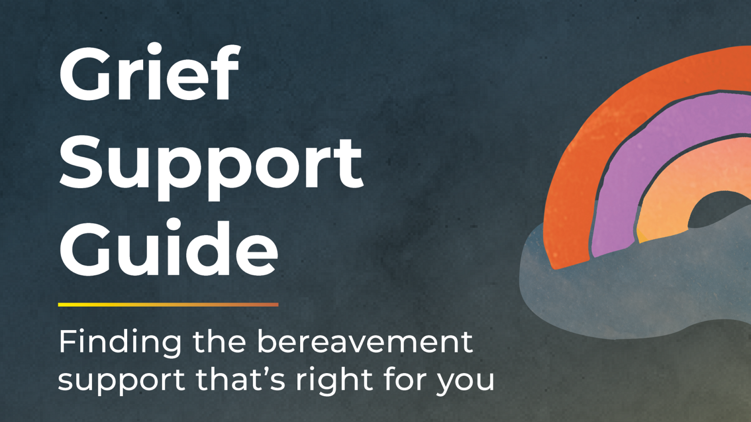 Support with bereavement – National Bereavement Alliance